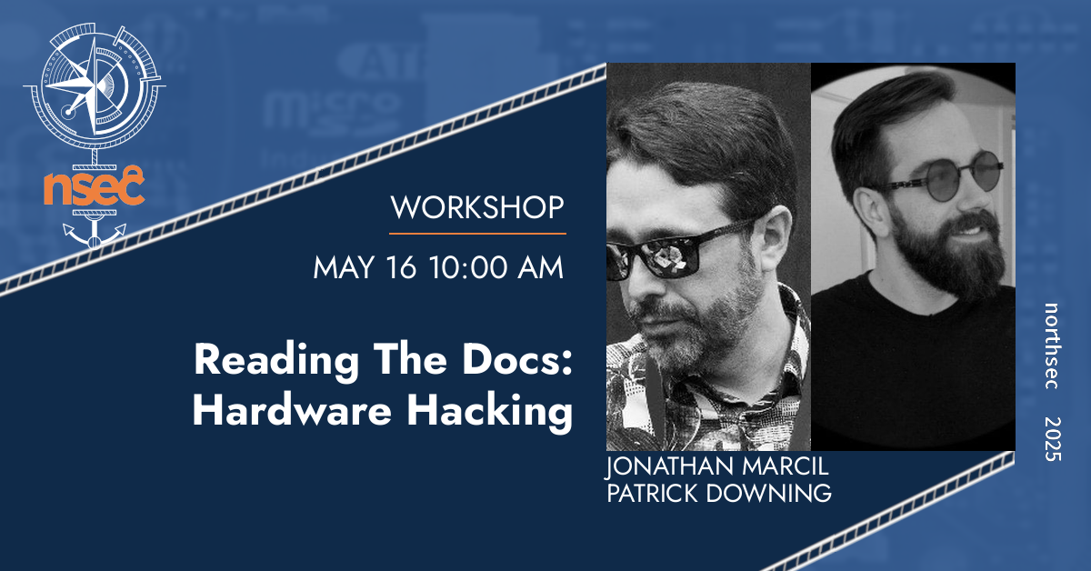 Reading The Docs: Hardware Hacking • NorthSec 2026